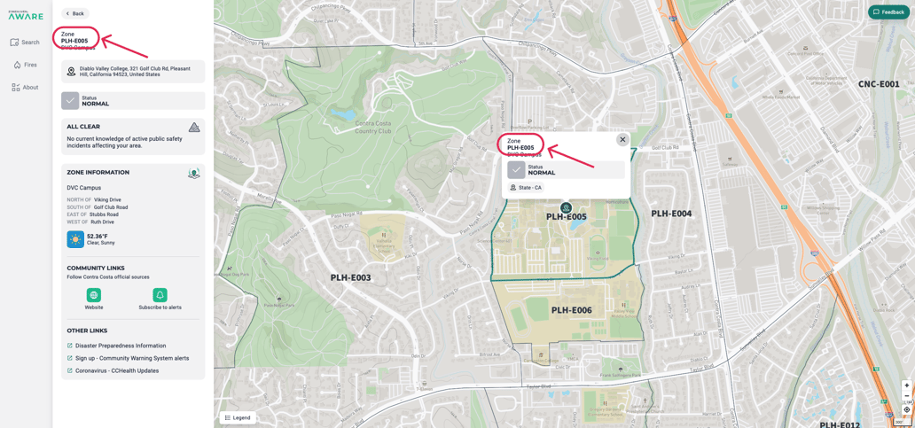 Finding Your Evacuation Zone and Information