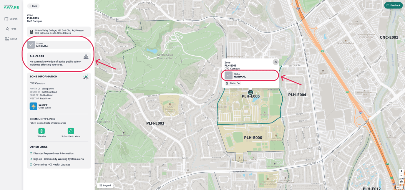 Finding Your Evacuation Zone and Information